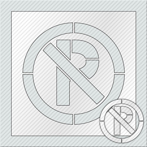 STENCIL ΑΠΑΓΟΡΕΥΕΤΑΙ ΤΟ ΠΑΡΚΑΡΙΣΜΑ ΑΠΟΤΥΠΩΣΗ ΣΗΜΑΤΟΣ ΣΕ ΕΠΙΦΑΝΕΙΕΣ ...